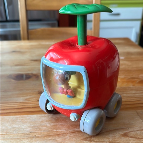 Vintage | Toys | Vintage Richard Scarry Apple Push Car Toy | Poshmark
